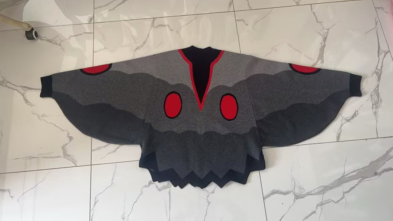 Mothman Cardigan - Unique Intrigue - Mochipan
