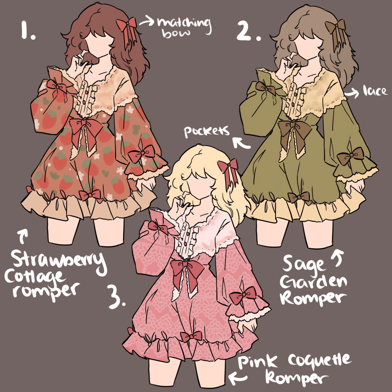 Cottagecore Rompers - Cozy Chic - Mochipan