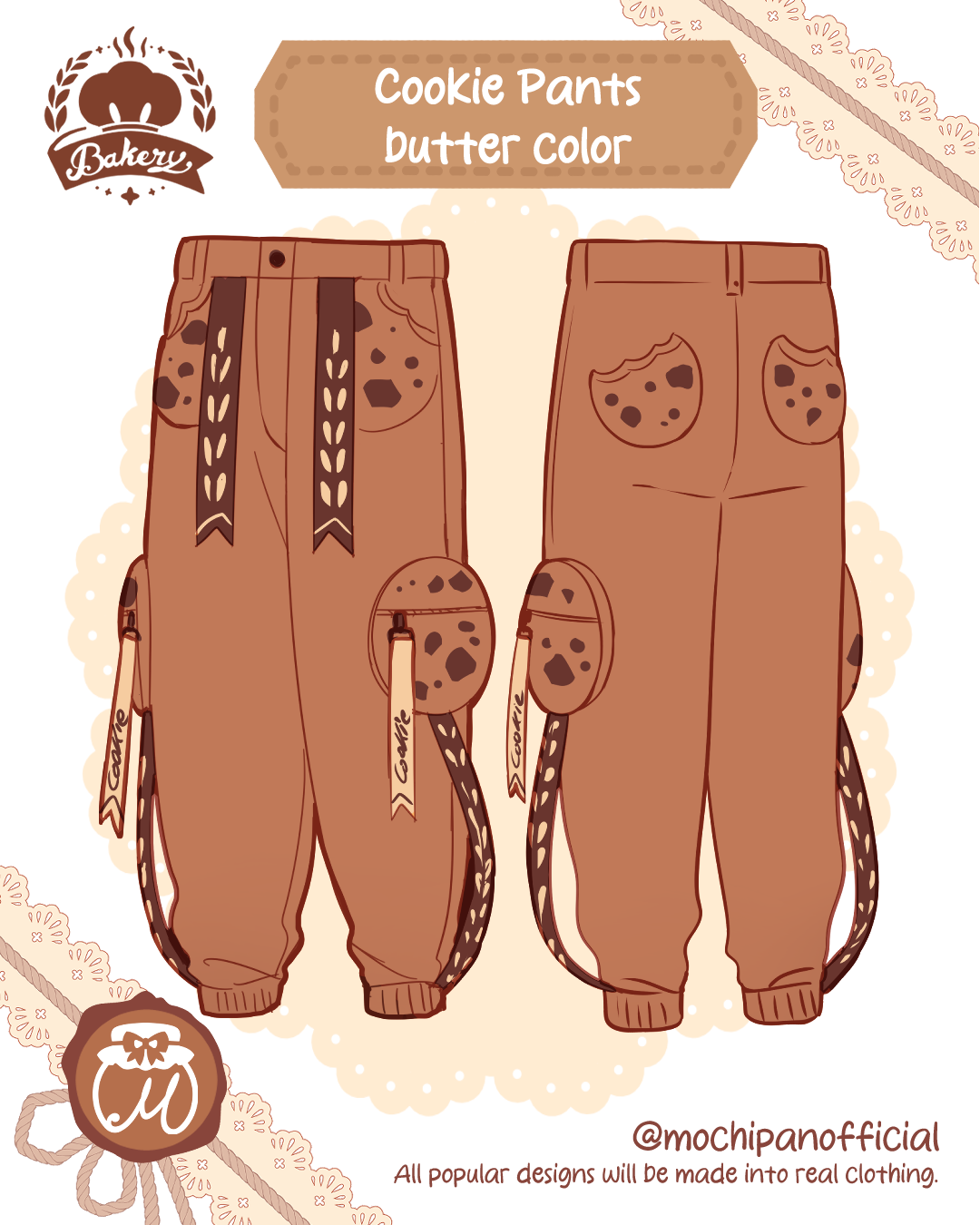(Interest Check) Cookie Sweatpants (Coming Autumn 2025) – Mochipan