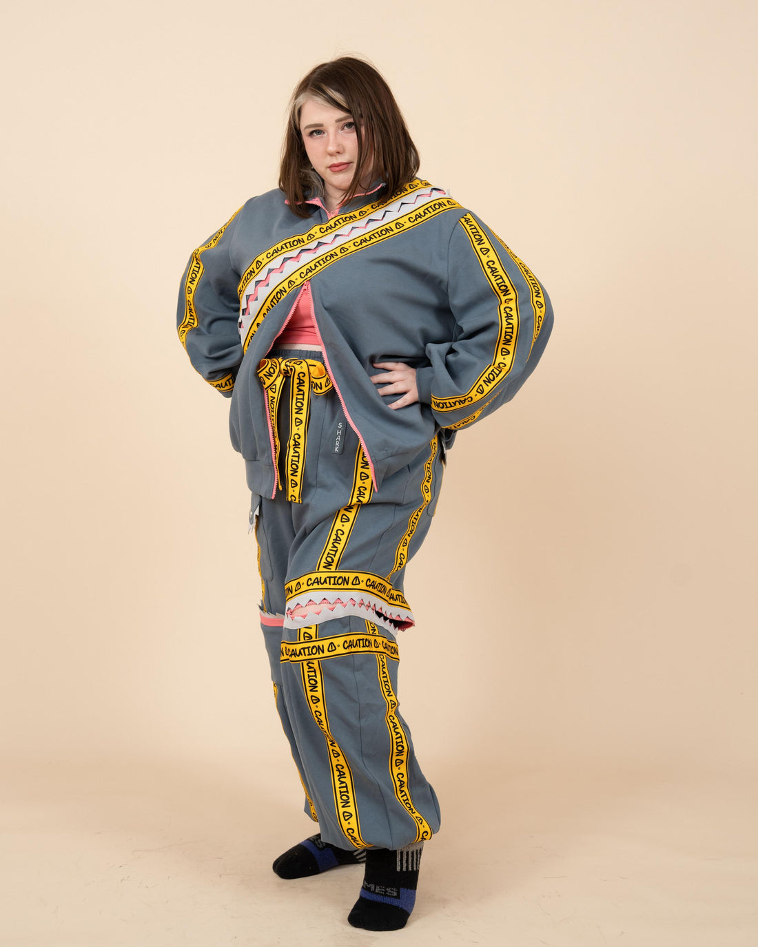 Shark Bite Jacket - Sleek & Edgy - Mochipan
