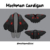 Mothman Cardigan - Unique Intrigue - Mochipan
